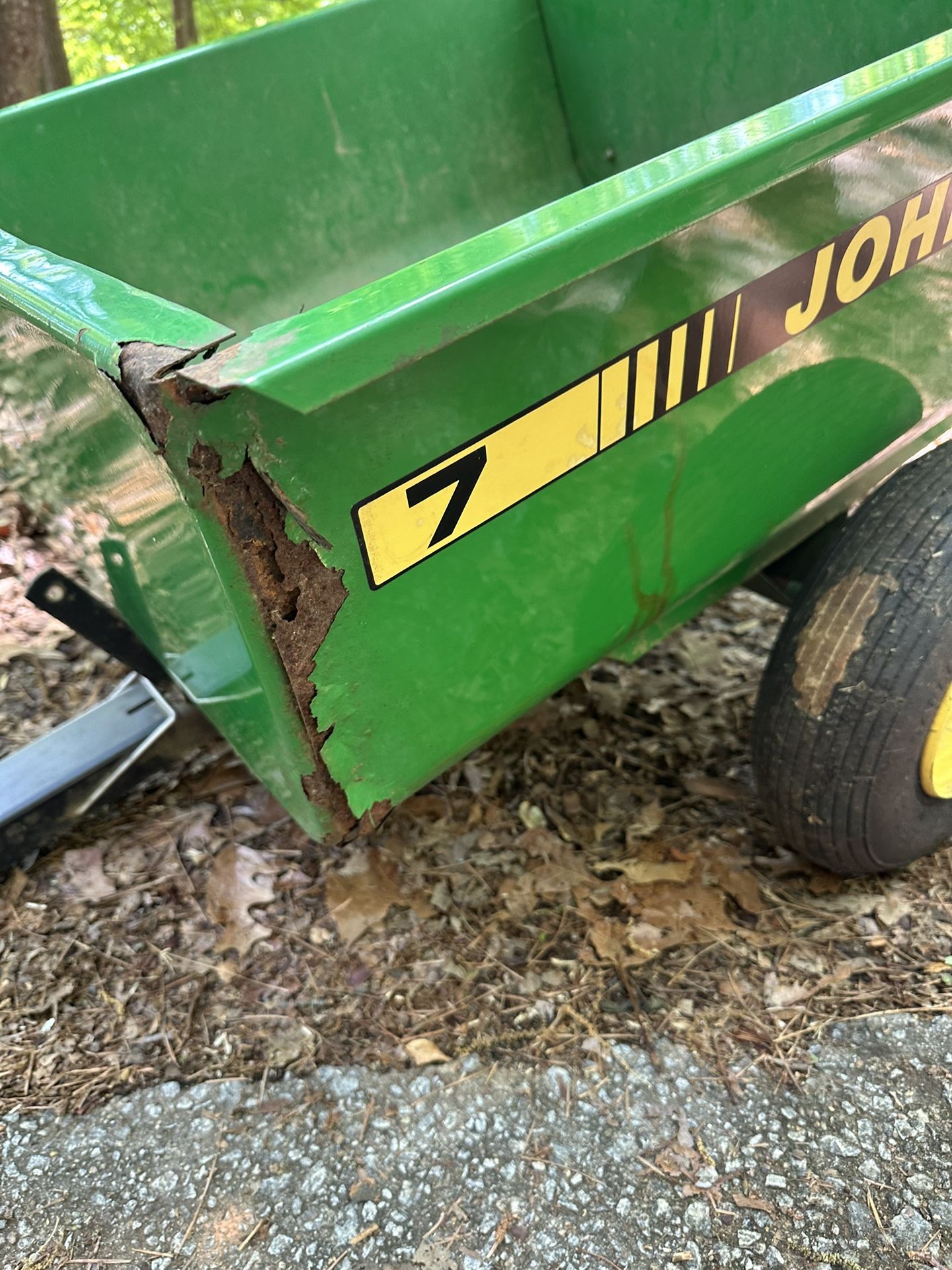 John Deere Dump Wagon
