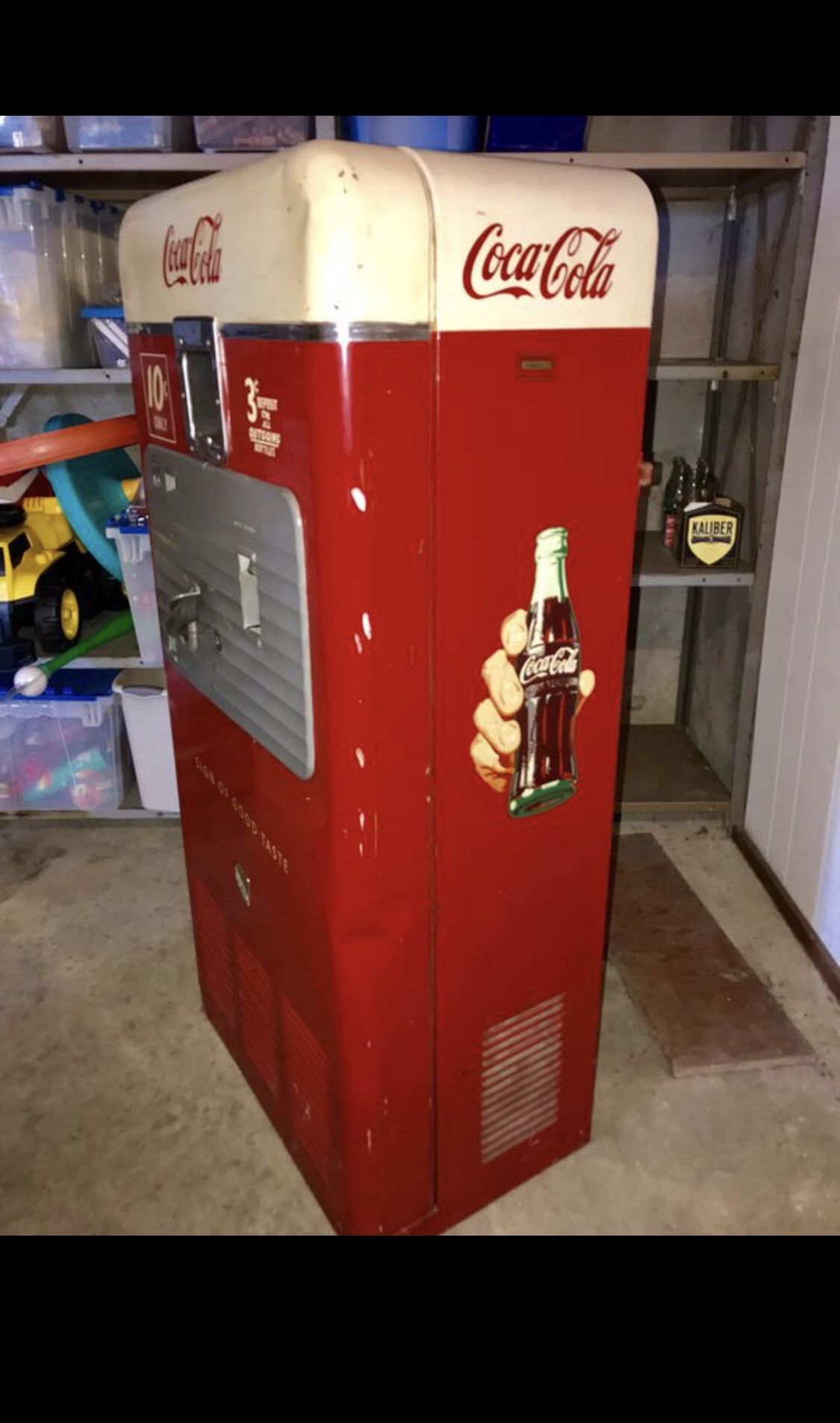 Vintage VMC Coca Cola Coke Machine Model 27A - in All Original Working ...