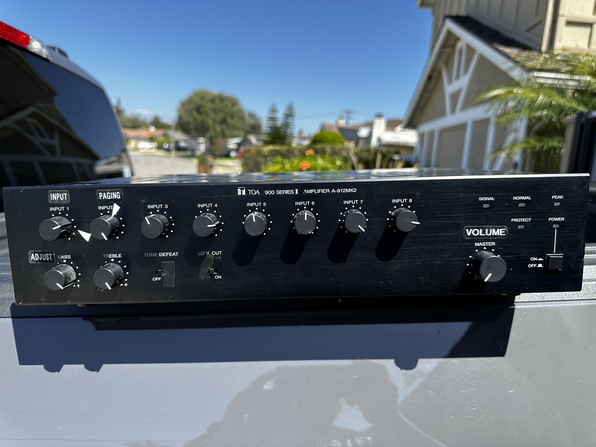 TOA 900 Series II A-912MK2 8-Channel Mixer / Power Amplifier (Rack ...