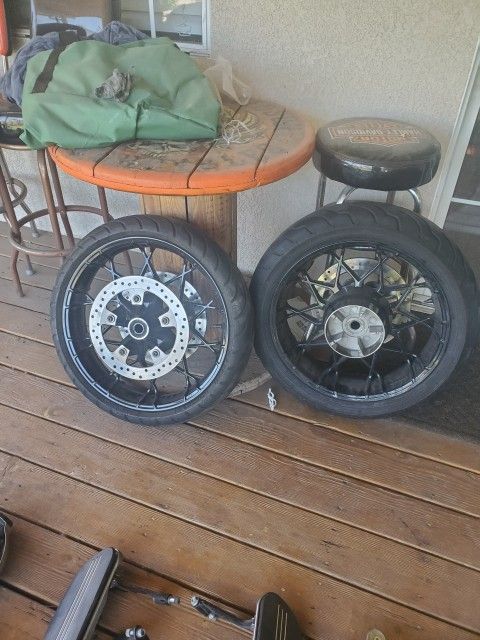 Harley Davidson Prodigy Wheels Touring 19"front 18"rear,Road Glide Road ...