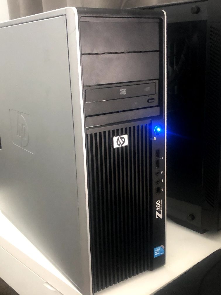 HP z400 gaming computer for Sale in Moreno Valley, CA - OfferUp
