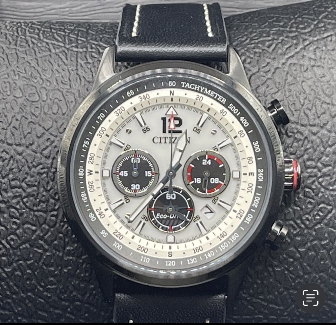 Citizen Eco-Drive Garrison ca4479-02X Stainless Steel Chronograph Men's ...