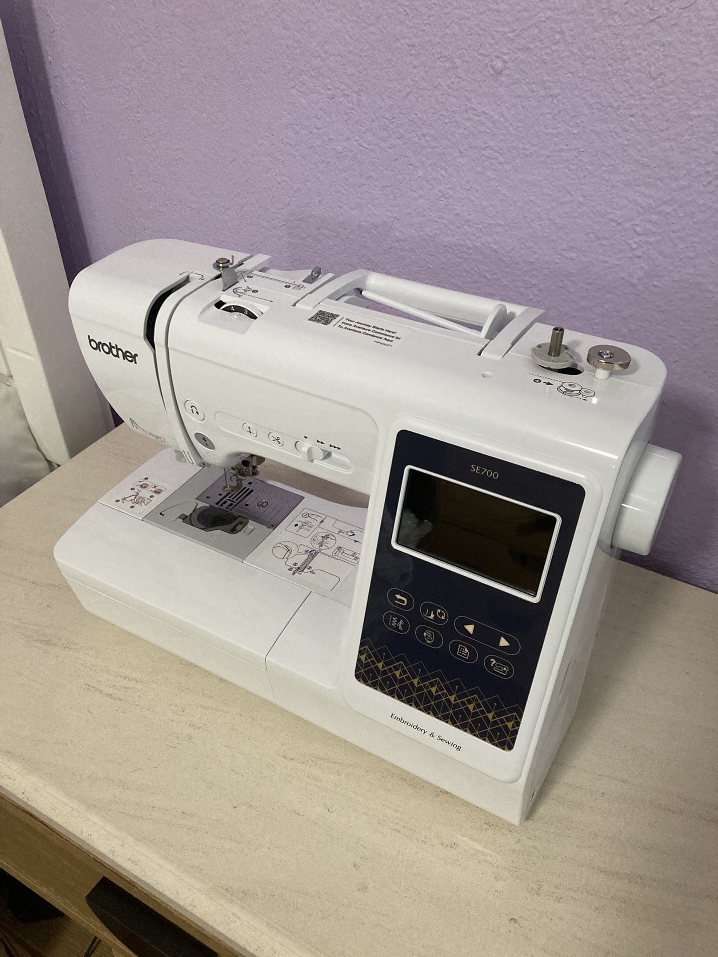 Brother SE700 Computerized Sewing And Embroidery Machine for Sale in ...