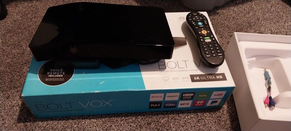 Tivo Bolt 4k Voice Remote Cable And Antenna for Sale in Glendale, AZ ...