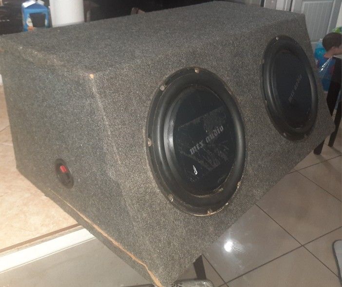 2 10 Inch MTX subs for Sale in Houston, TX - OfferUp