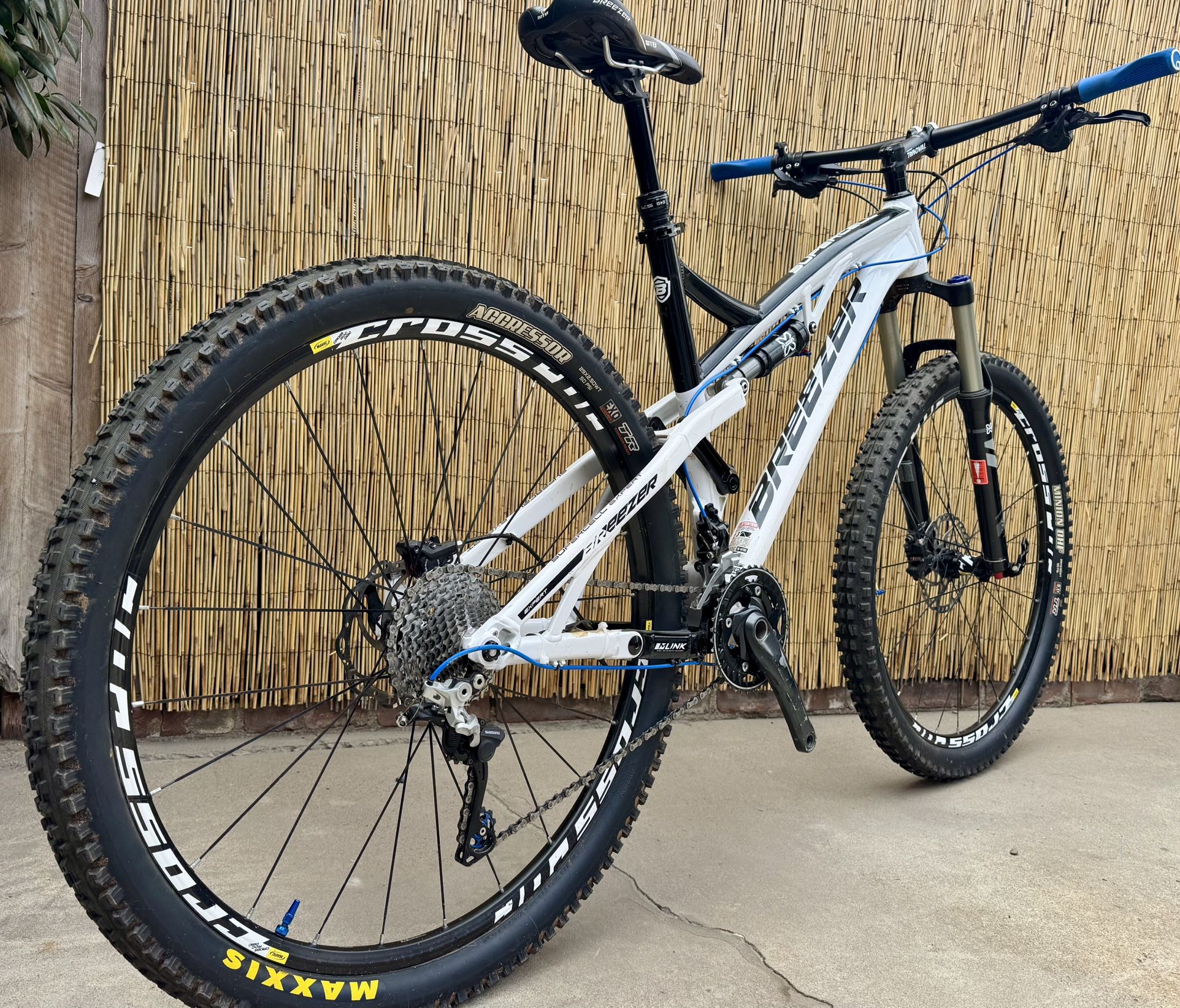 Large Full Suspension Breezer Supercell Expert 29er for Sale in Santa ...