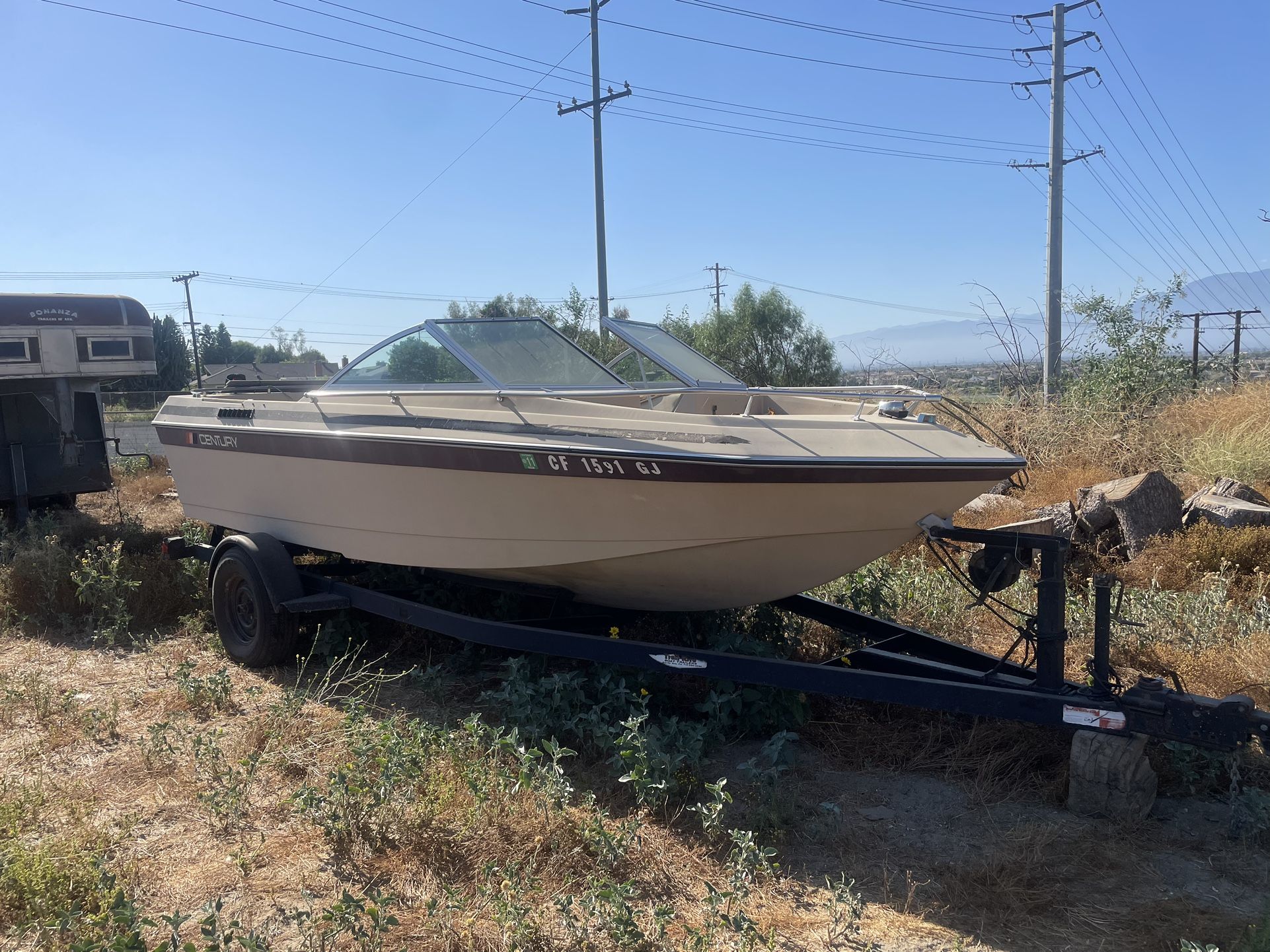 Century Boat With Trailer for Sale in Norco, CA - OfferUp