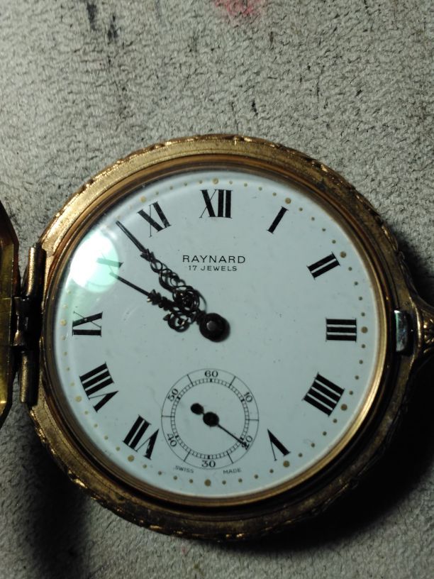 RAYNARD 17 JEWELS SWISS MADE POCKET WATCH for Sale in Phoenix, AZ - OfferUp