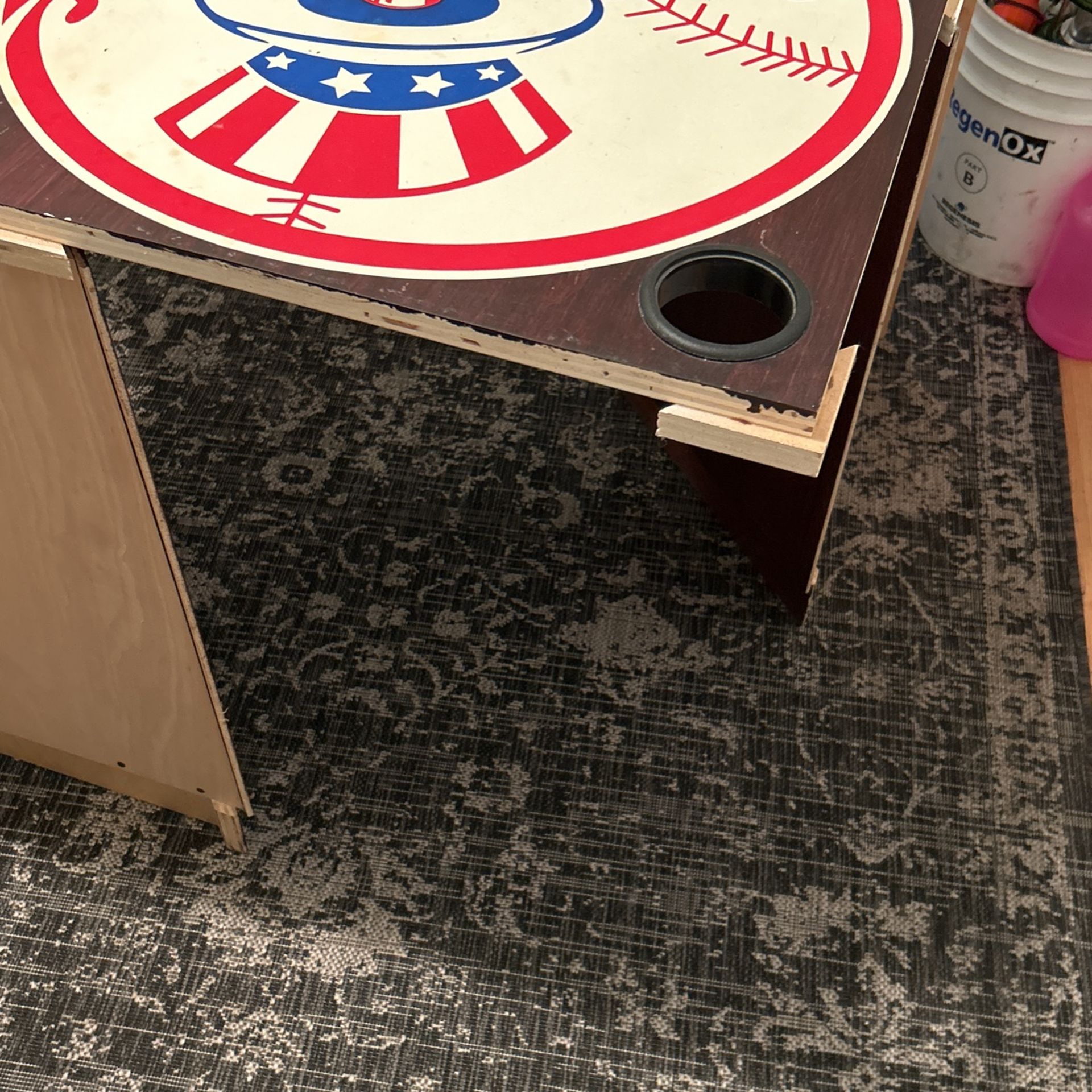 Corner Desk Custom Built - NY Yankees Desk for Sale in Holbrook, NY ...