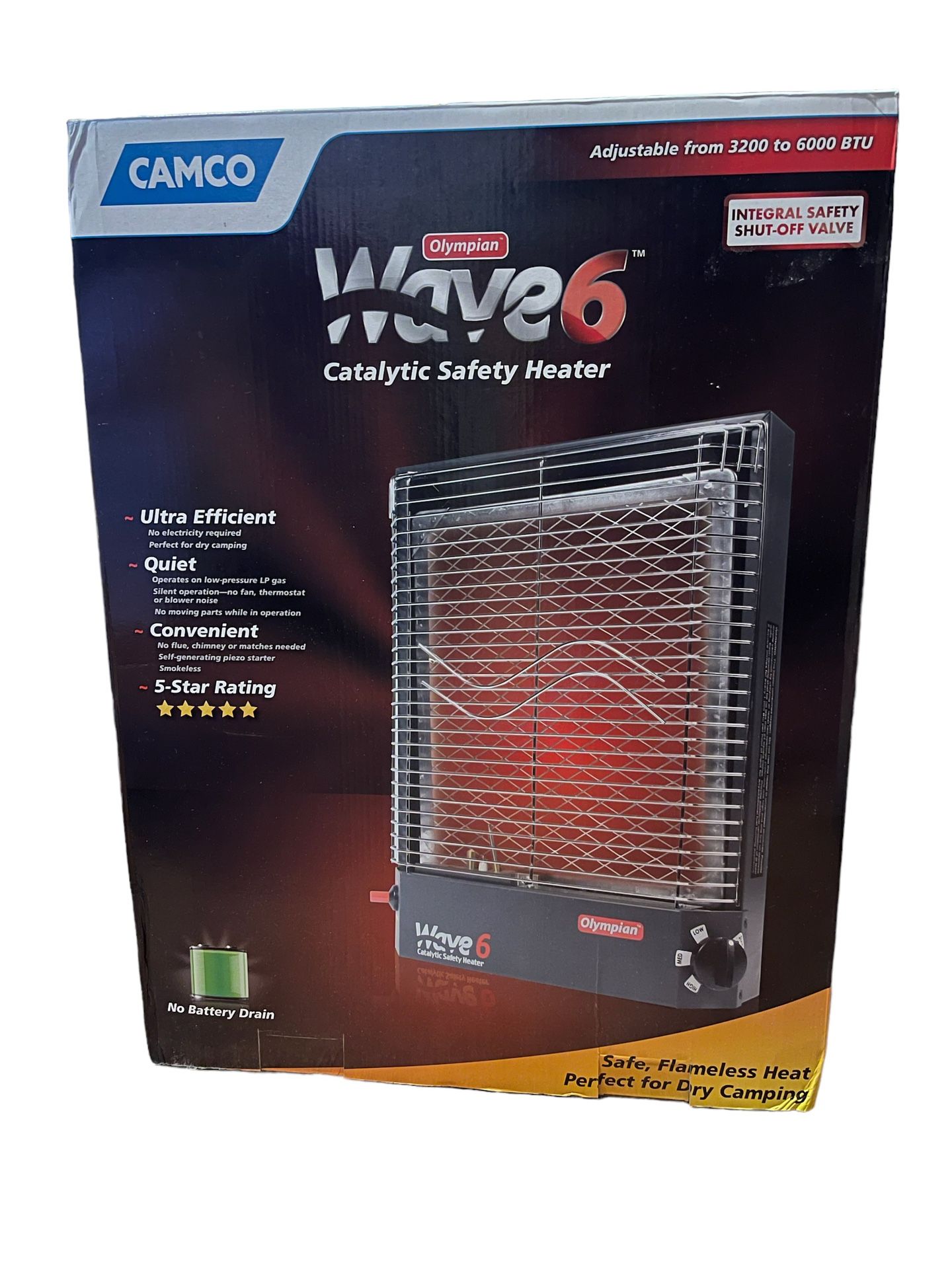 BRAND NEW Camco Olympian Wave 6 Safety heater for Sale in Los Angeles ...