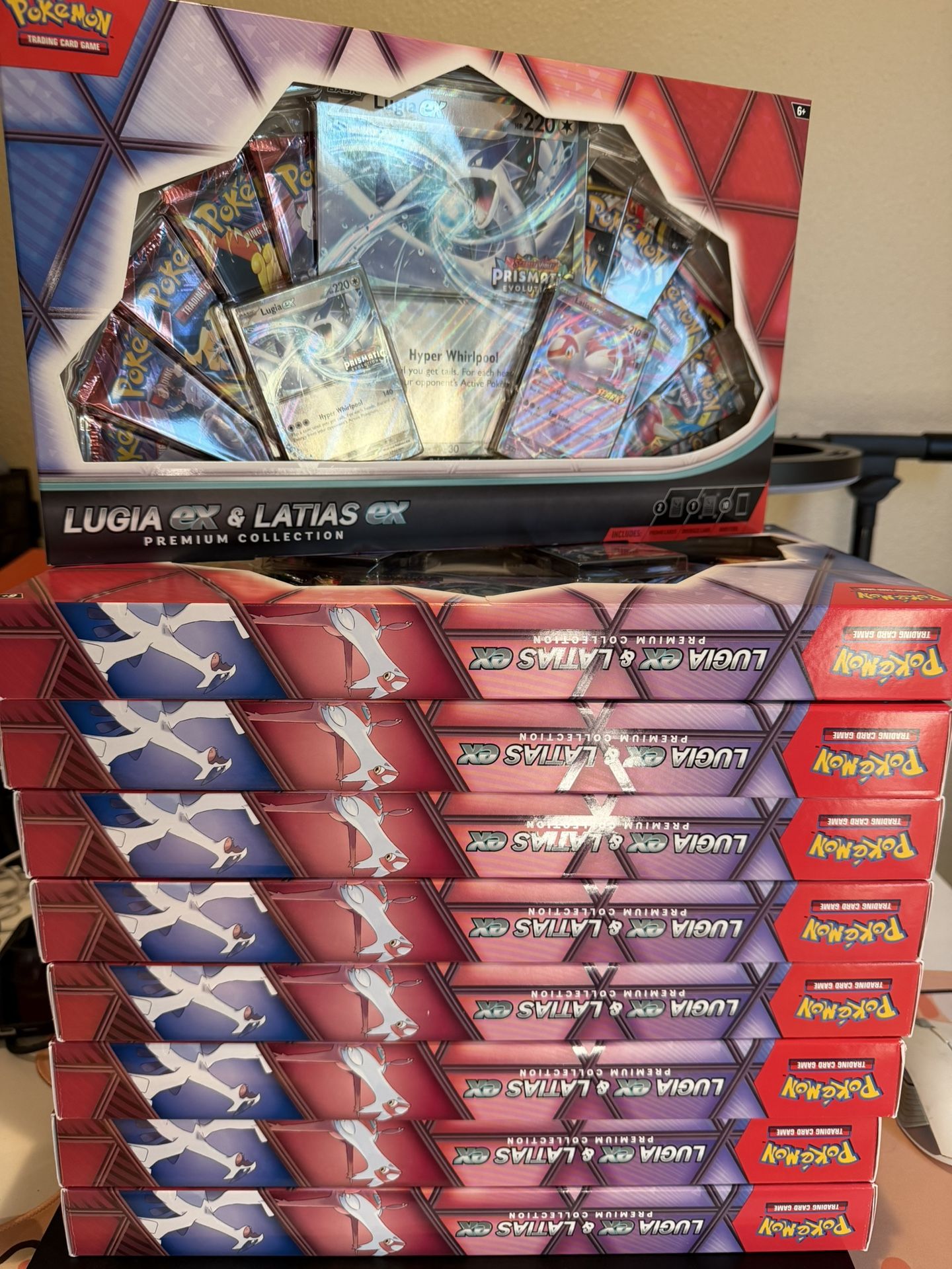 Pokémon TCG Lugia ex & Latias ex Premium Collection Box Sealed for Sale ...