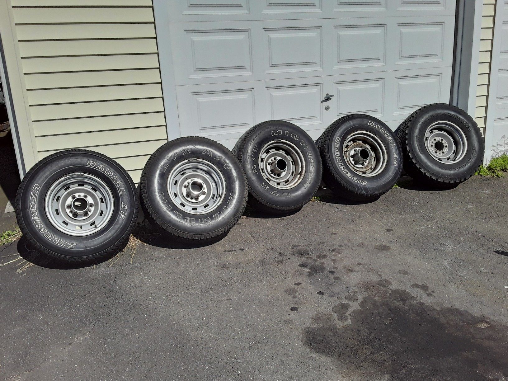 Chevy square body rallys rims for Sale in New Haven, CT - OfferUp