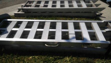 Two DAWS folding aluminum loading ramps. for Sale in Lynwood, CA - OfferUp