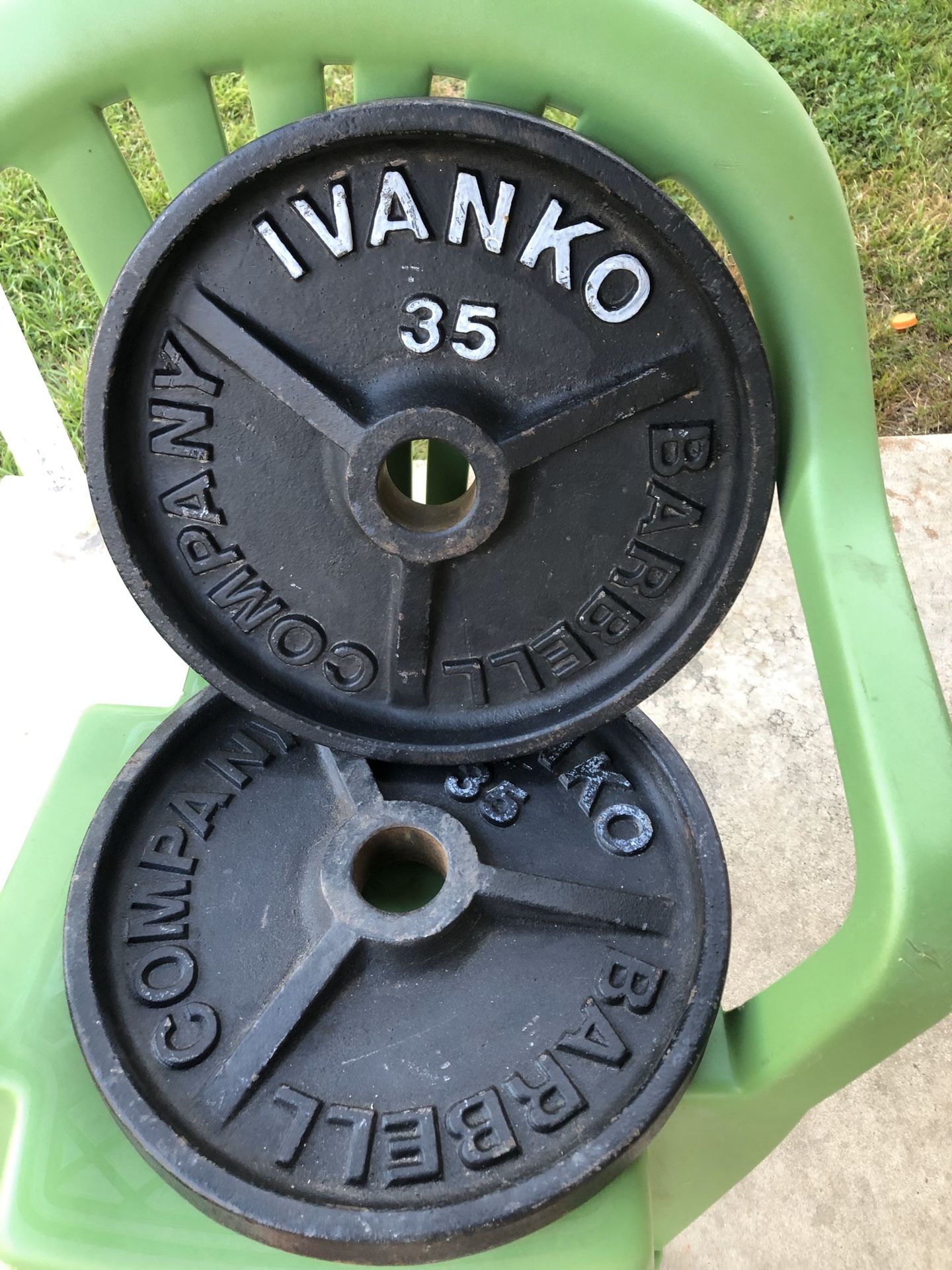 Ivanko weights 35lb set for Sale in Rialto, CA - OfferUp