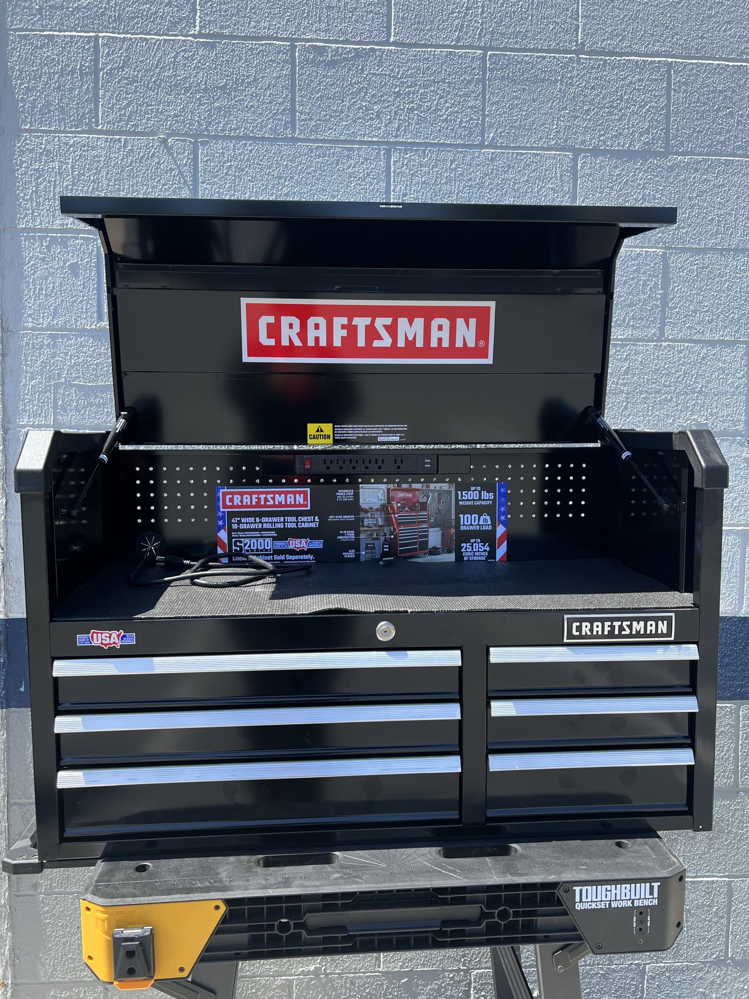 CRAFTSMAN 2000 Series 51.5-in W x 24.5-in H 8-Drawer Steel Tool Chest ...