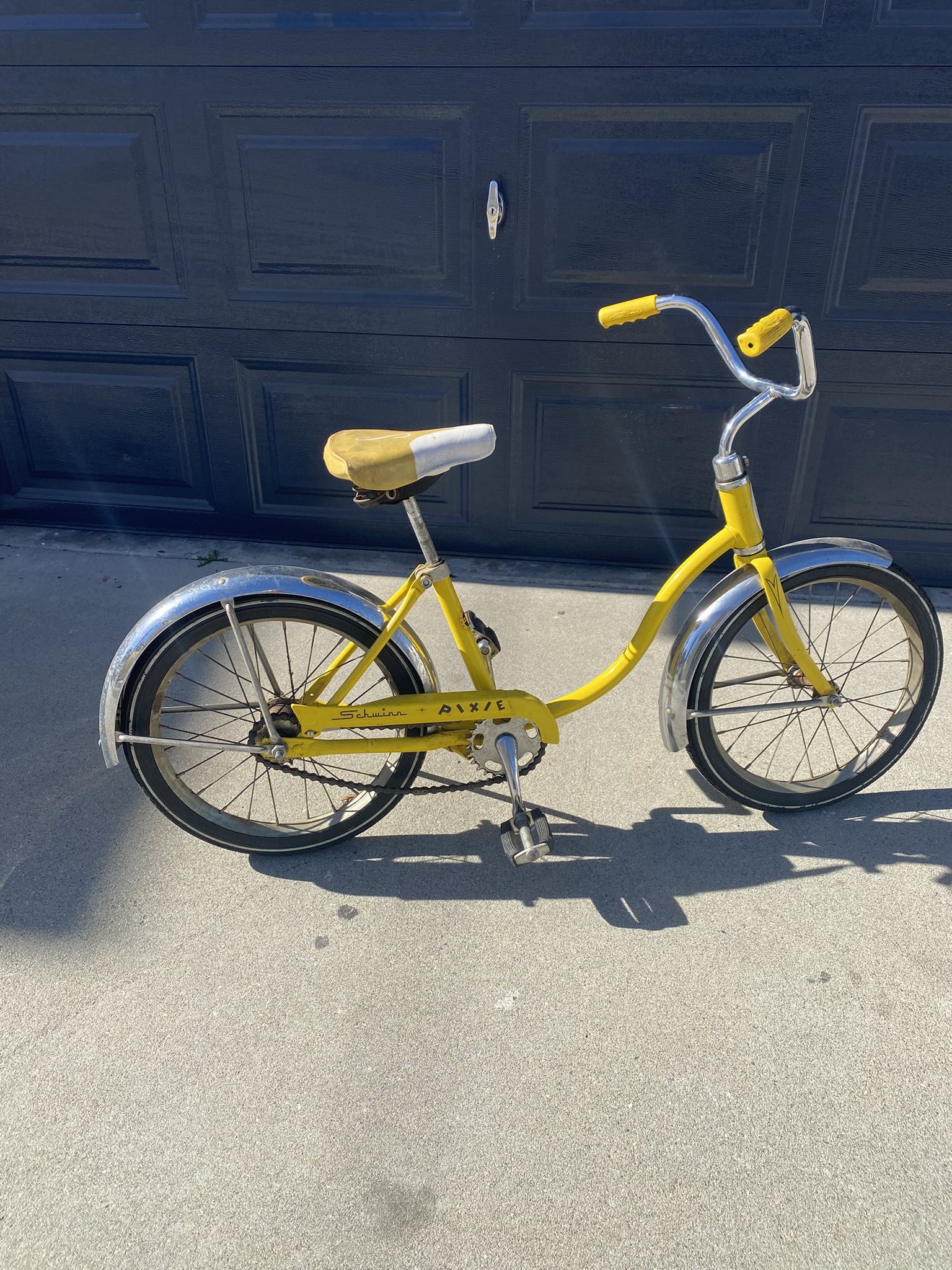 Schwinn Pixie Bike Vintage Yellow for Sale in Huntington Beach, CA ...
