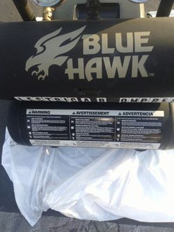 Blue Hawk Electric Air Compressor - Portable Compressor - 2-Gallon 125 ...