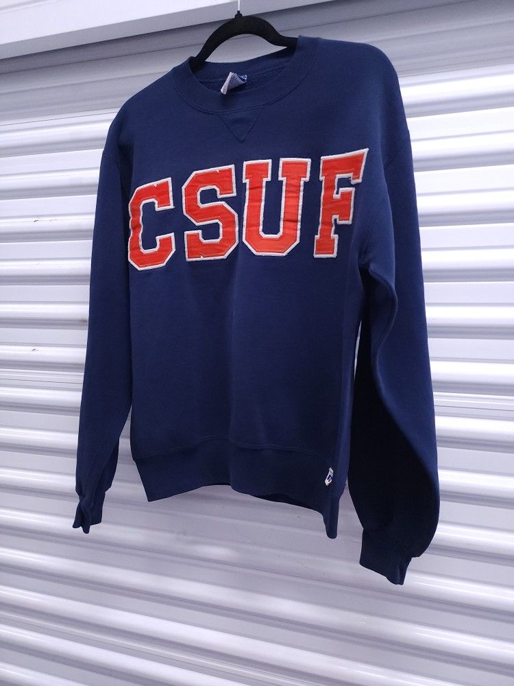 90s Russell Fullerton Crewneck Sweatshirt CSUF size Medium for Sale in ...