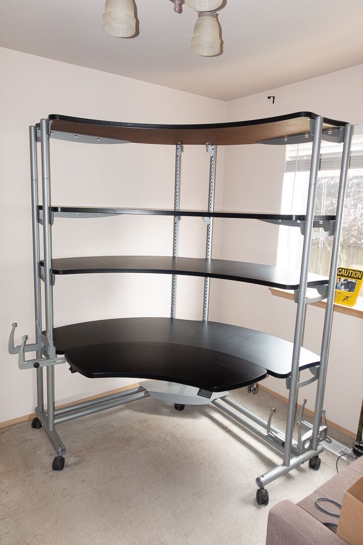 Anthro Console / Modular Desk Shelf System / Workstation for Sale in ...