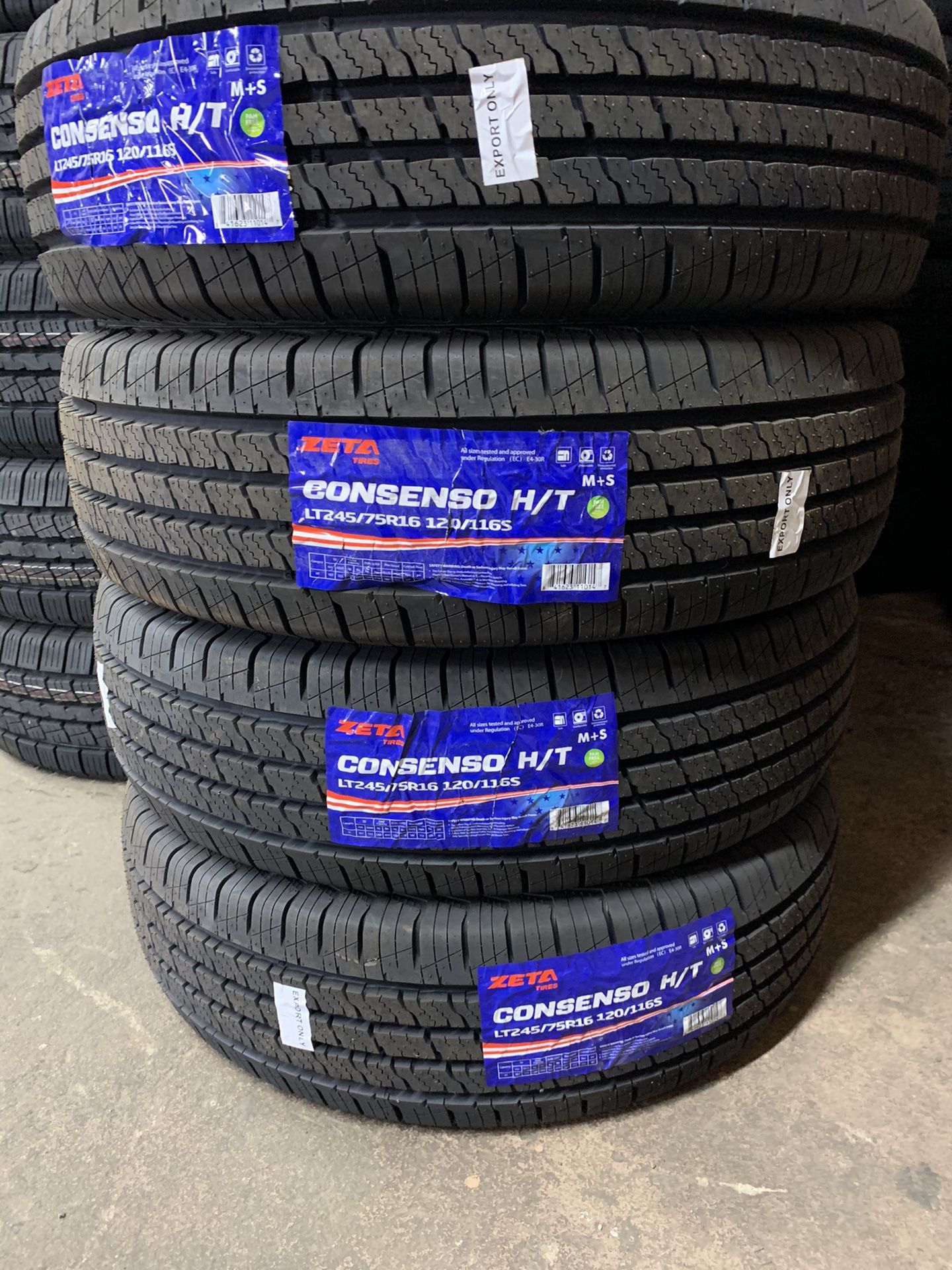 LT245 75r16 10 ply tires take all four for just $420 out the door 32606 rd 124 Visalia 93291 for ...
