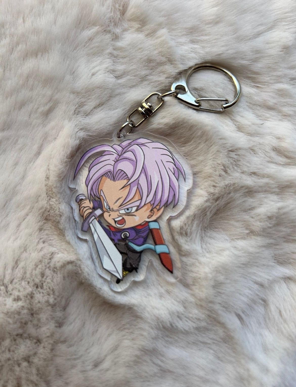 Future Trunks Acrylic Keychain | Dragon Ball Z Collectible | Cool Anime ...