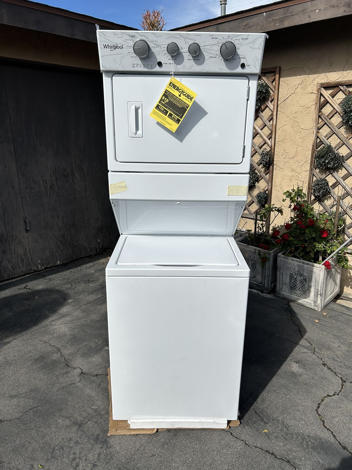 FREE DELIVERY! BRAND NEW Whirlpool Stackable ELECTRIC Set 240v for Sale ...