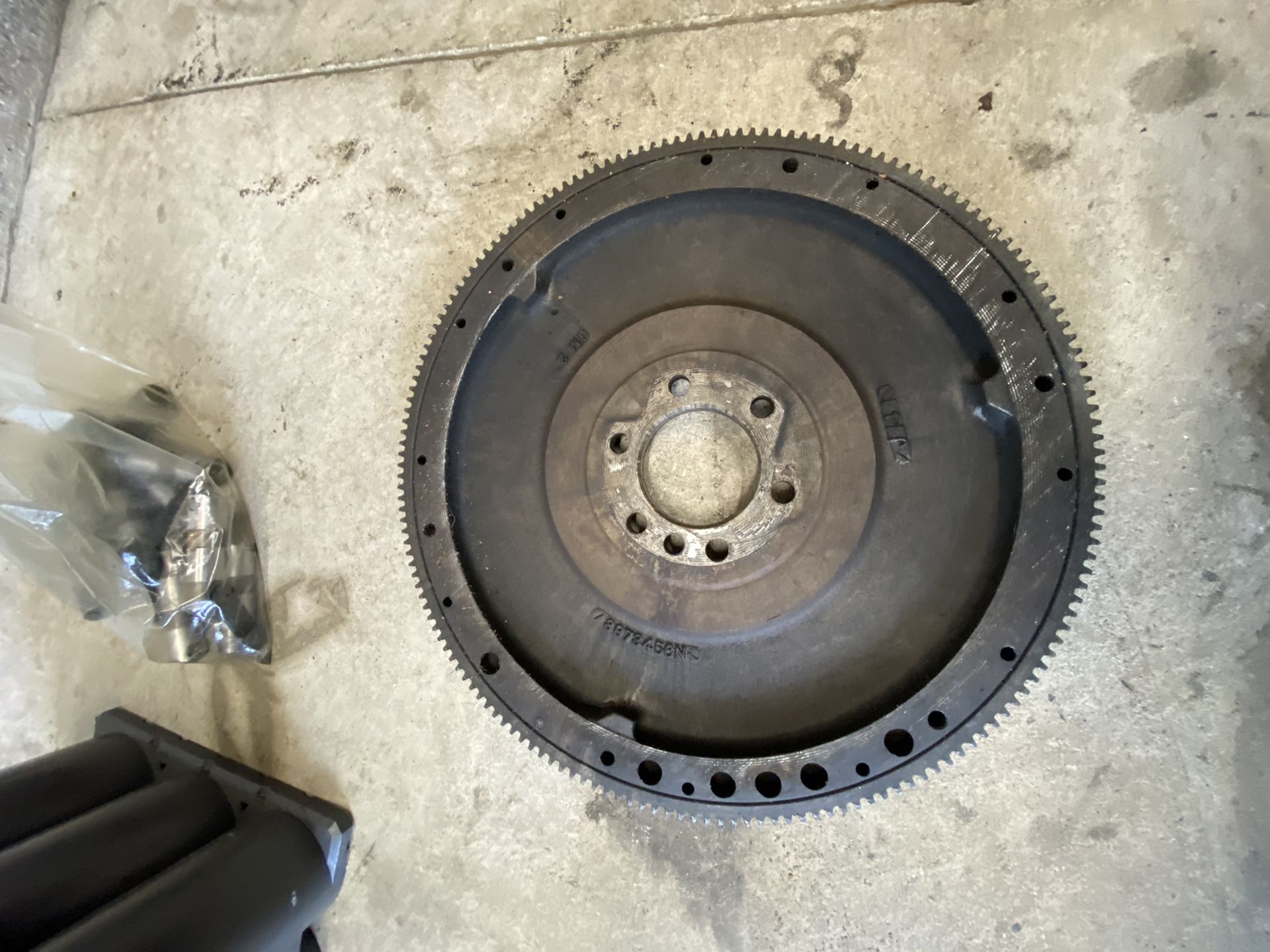 350 327 305 small block Chevy flywheel 2 piece rear main for Sale in ...