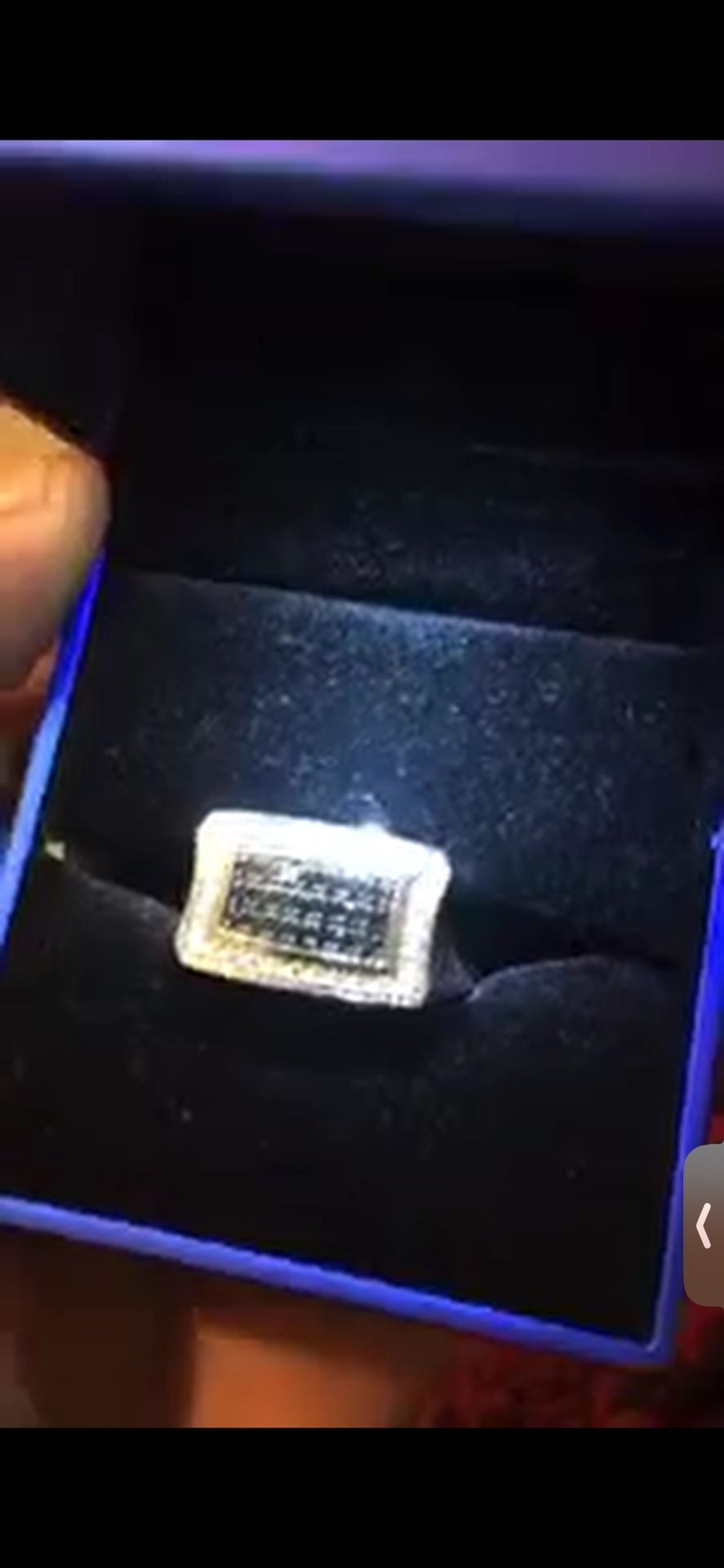 Real Silver And Natural Diamond Ring $170 for Sale in Antioch, CA - OfferUp