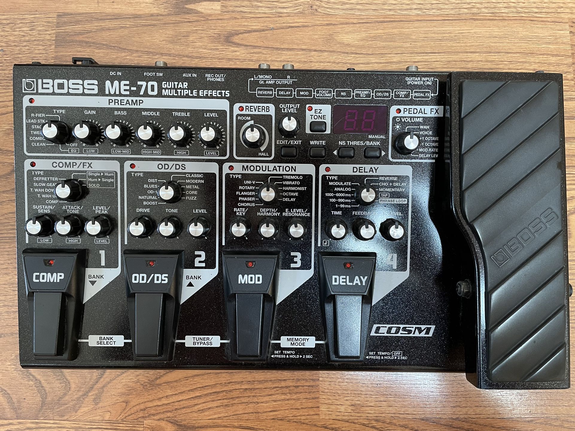 BOSS ME-70 Multi-Effect Unit for Sale in Glendale, CA - OfferUp
