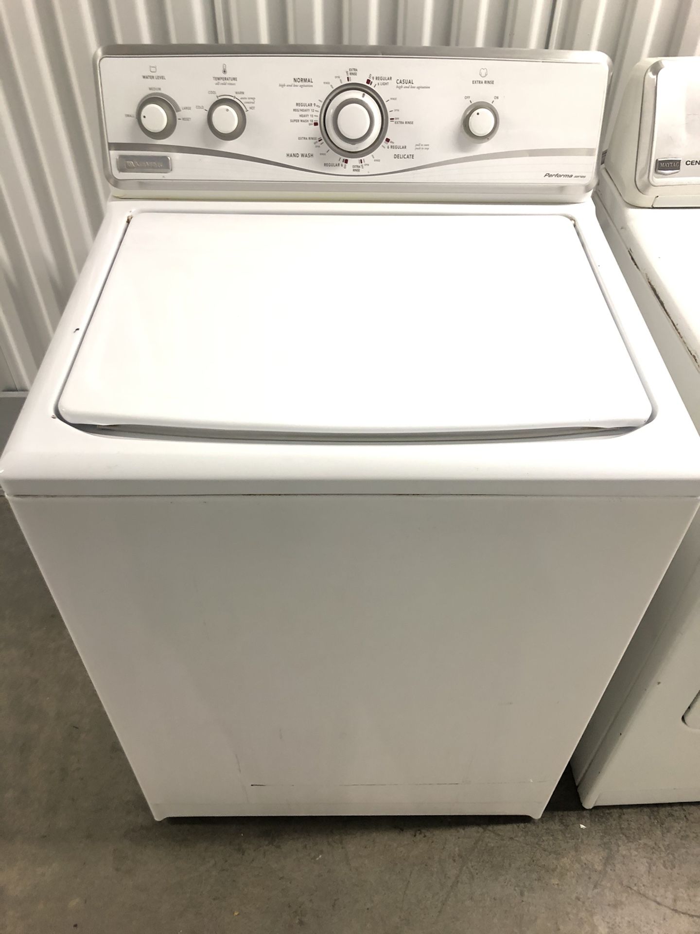 Maytag Performa Washer. Delivery Available for Sale in Renton, WA - OfferUp