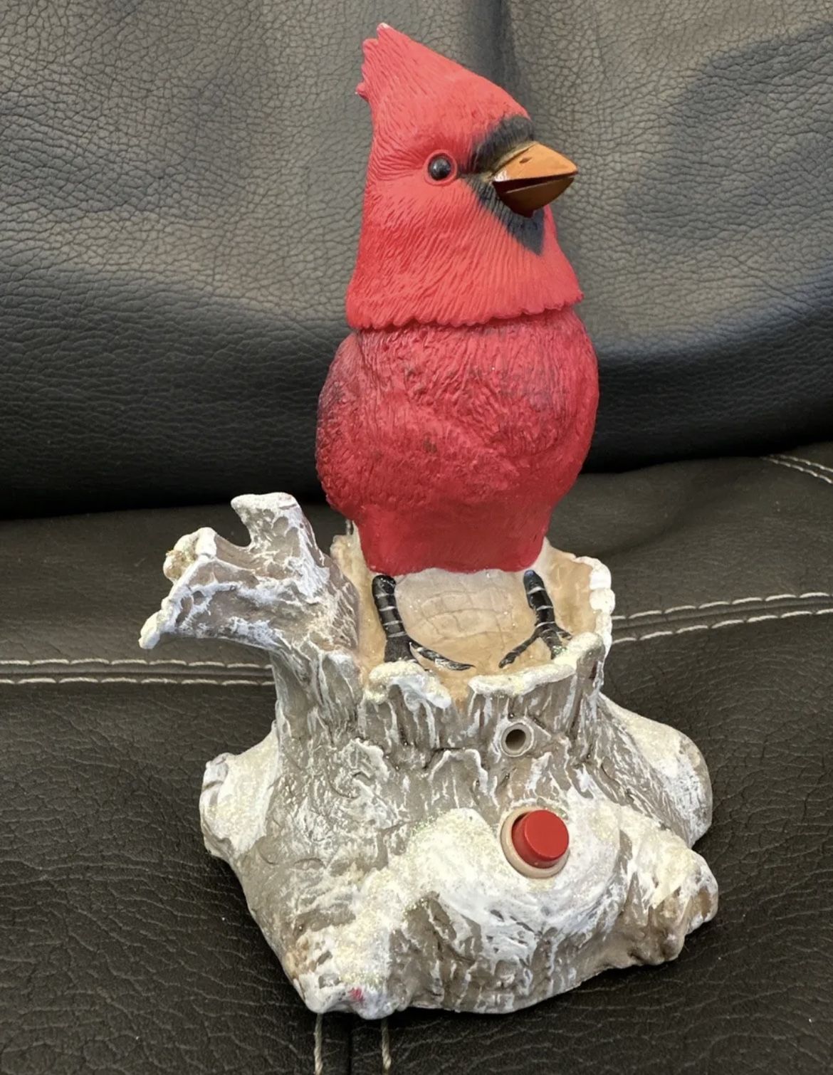 Vintage Gemmy Singing Cardinal Christmas Songs Animated for Sale in ...
