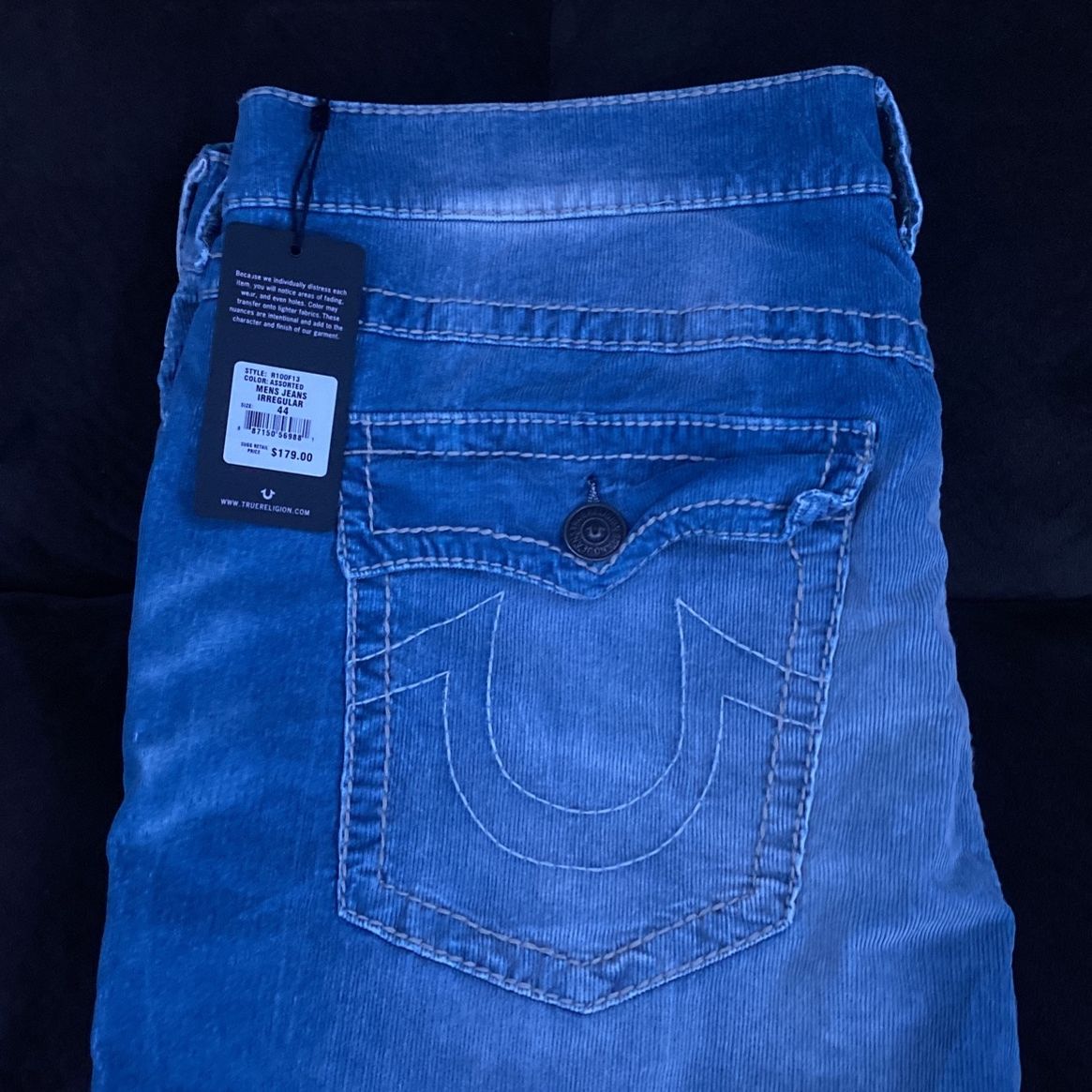 Royal Blue True Religion Jeans