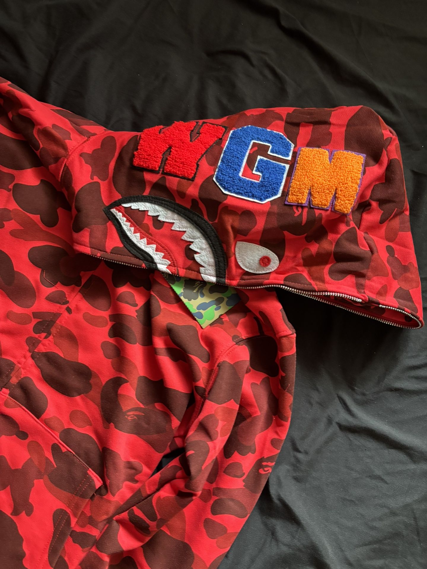 Red Bape Zipup A Bathing Ape for Sale in Kent, WA - OfferUp