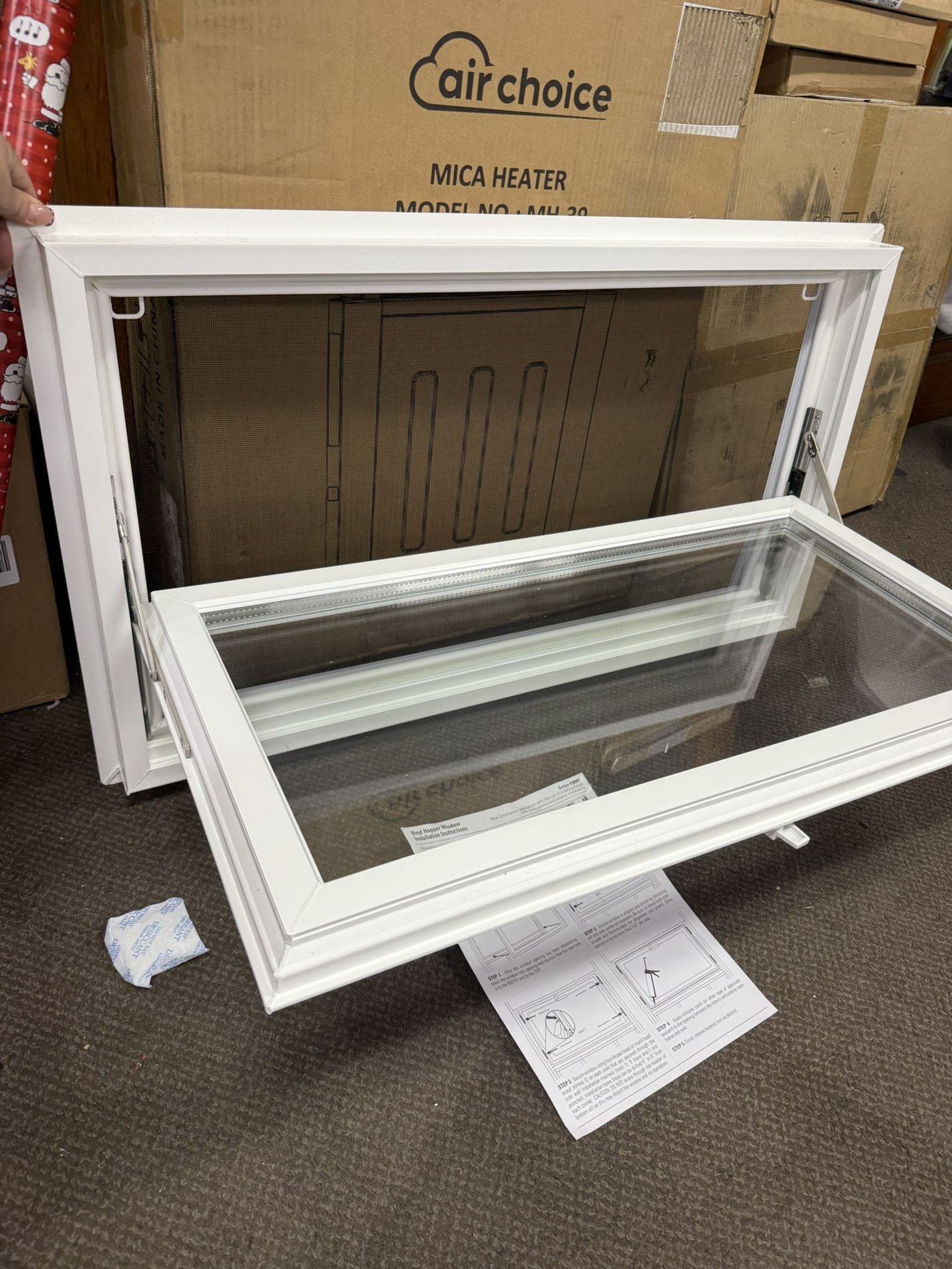 TAFCO WINDOWS - 32.25 in. x 22.25 in. White Double-Pane Insulated Glass ...