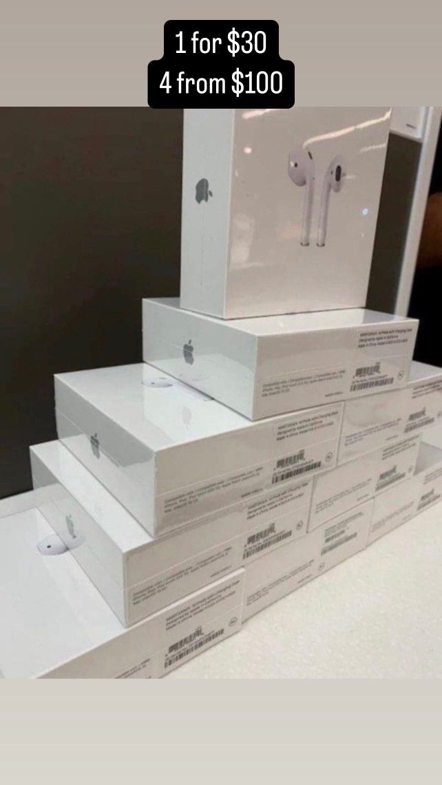 Brand New Apple AirPod 2nd Gen Sealed for Sale in Fontana, CA - OfferUp
