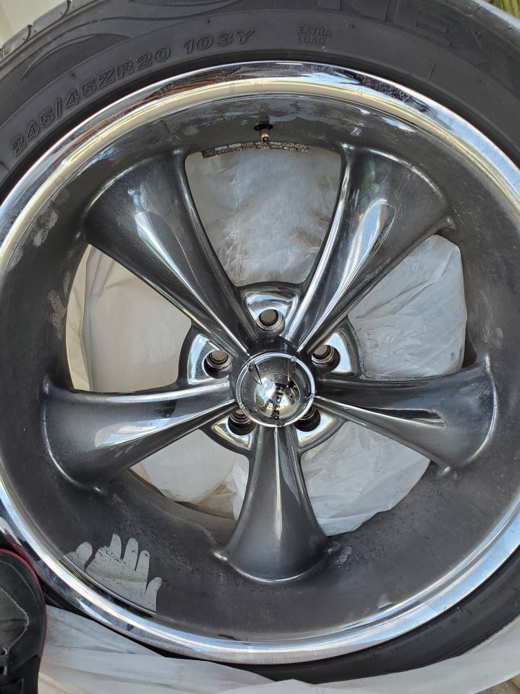 20 " DEEP DISH RIMS AND TIRES , Fits Dodge charger & challenger all for ...