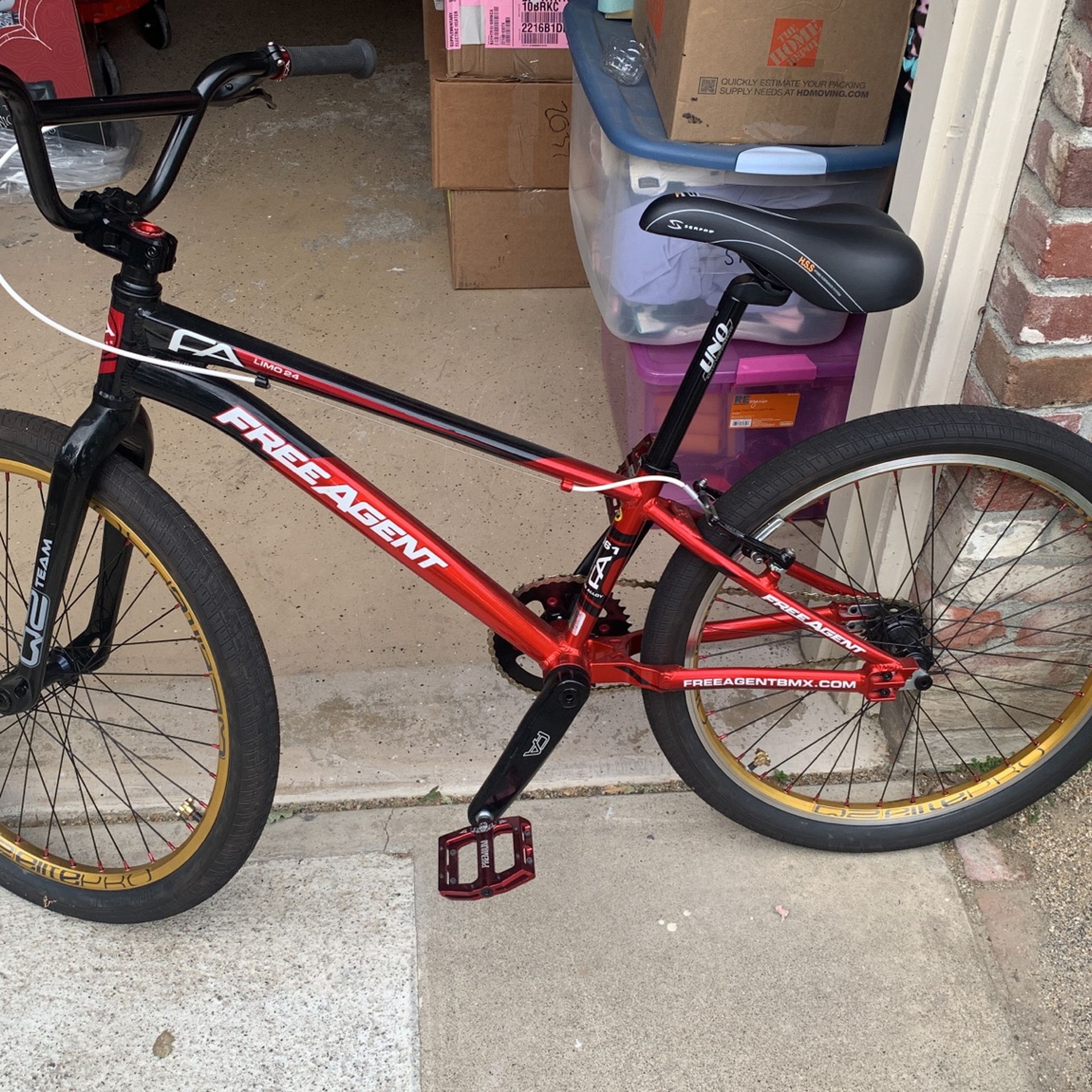 24 Inch Bmx Free Agent Limo 24 for Sale in San Jose, CA - OfferUp