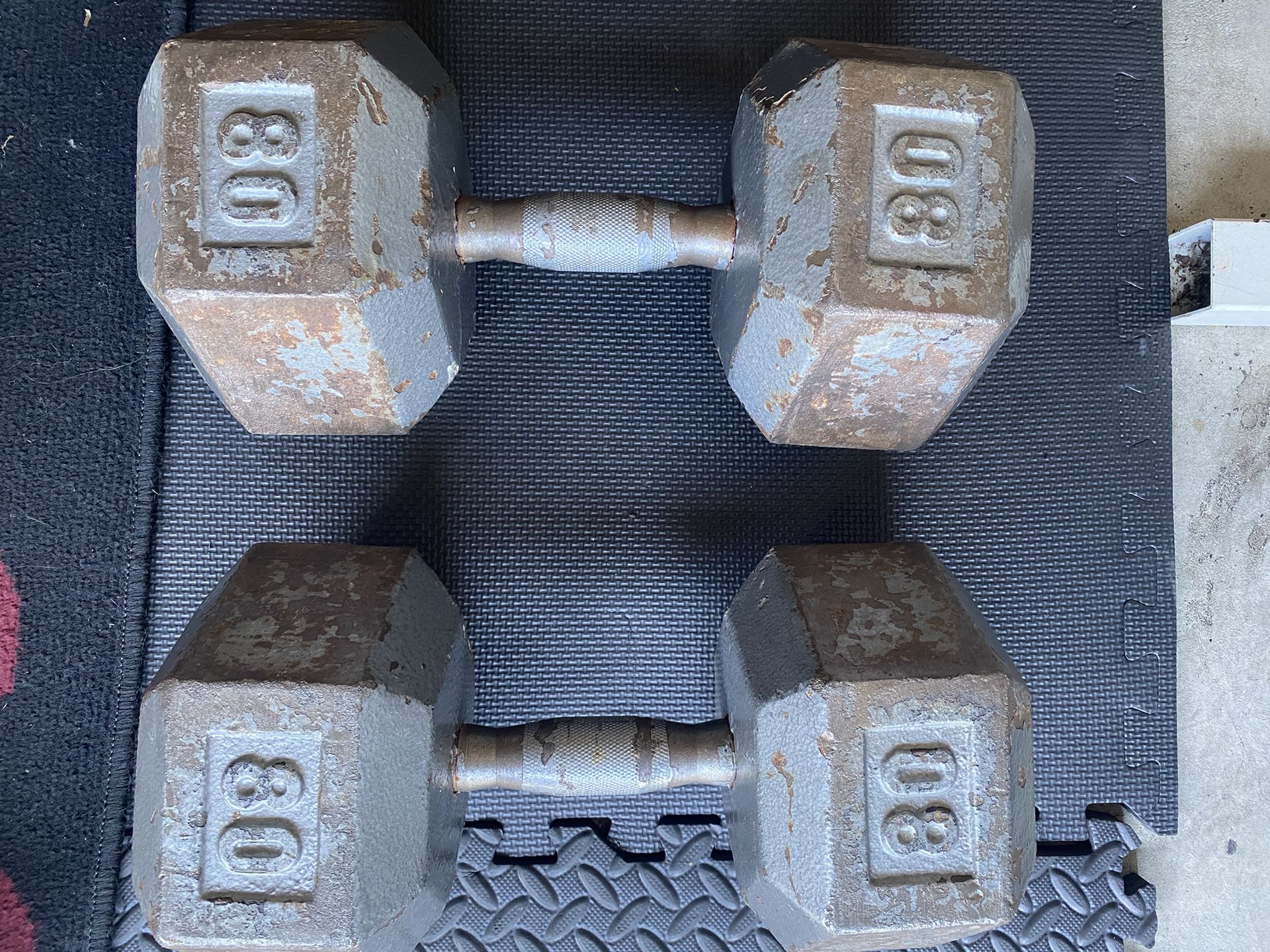 80 Pound Dumbbells for Sale in Vancouver, WA - OfferUp