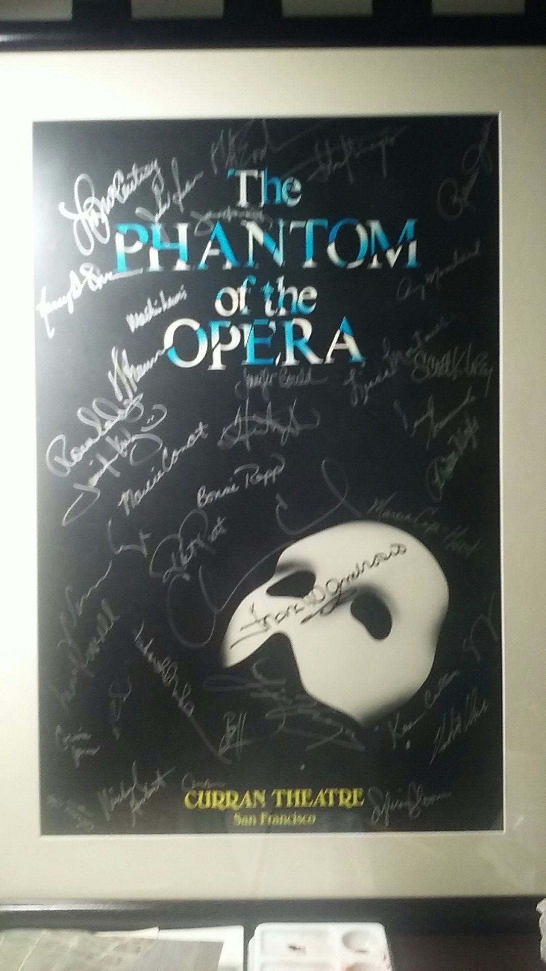 Phantom Of The Opera Musical Poster
