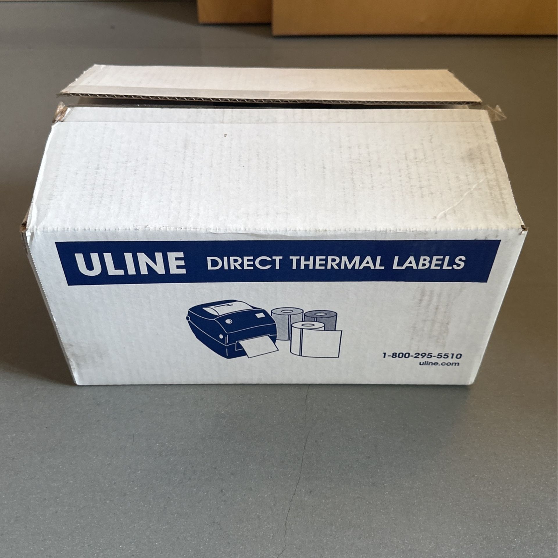 Uline Direct Thermal Labels Printer 🖨️ Paper