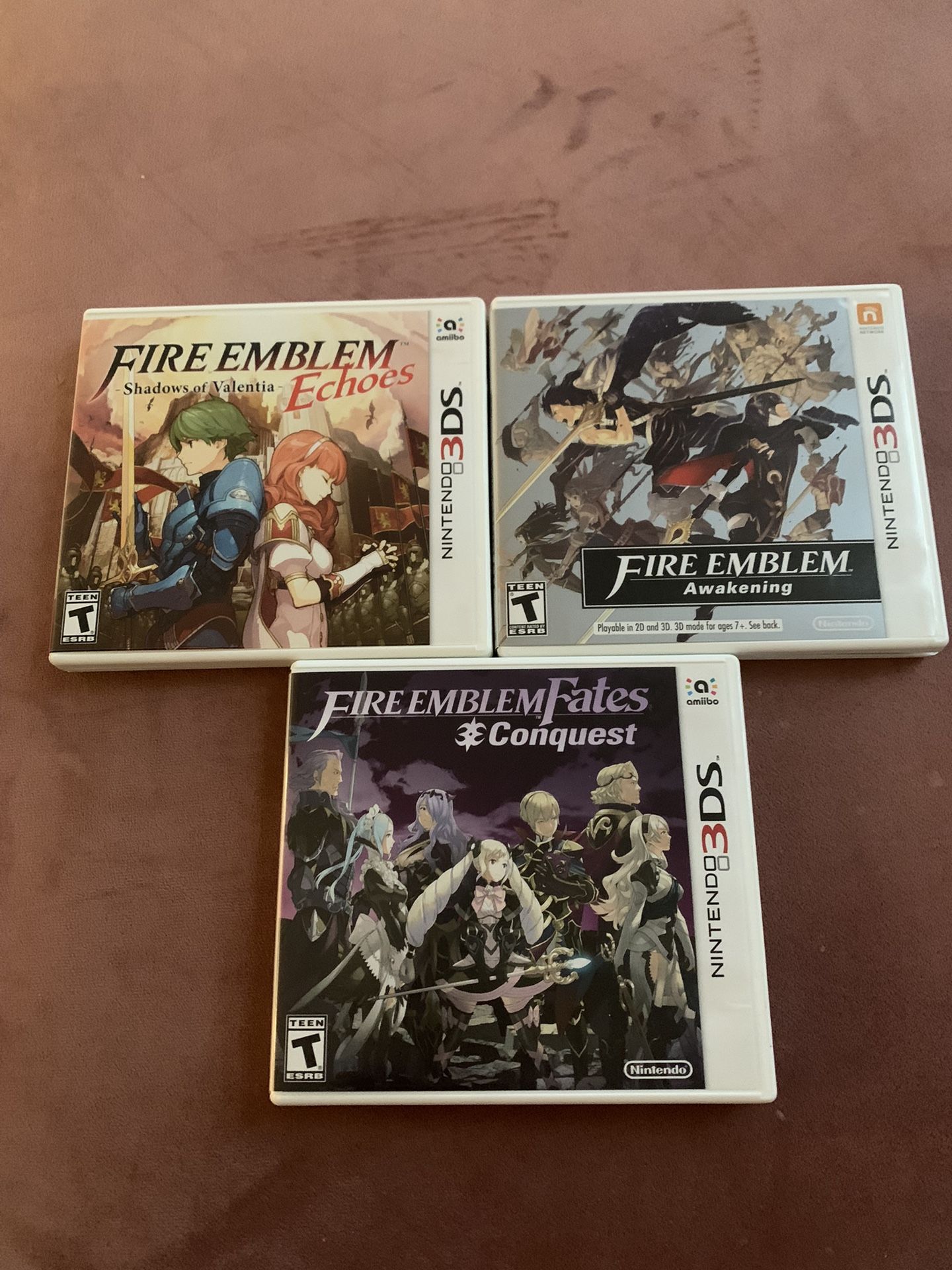 Lot of 3 Fire Emblem 3DS Games for Sale in Dallas, TX - OfferUp