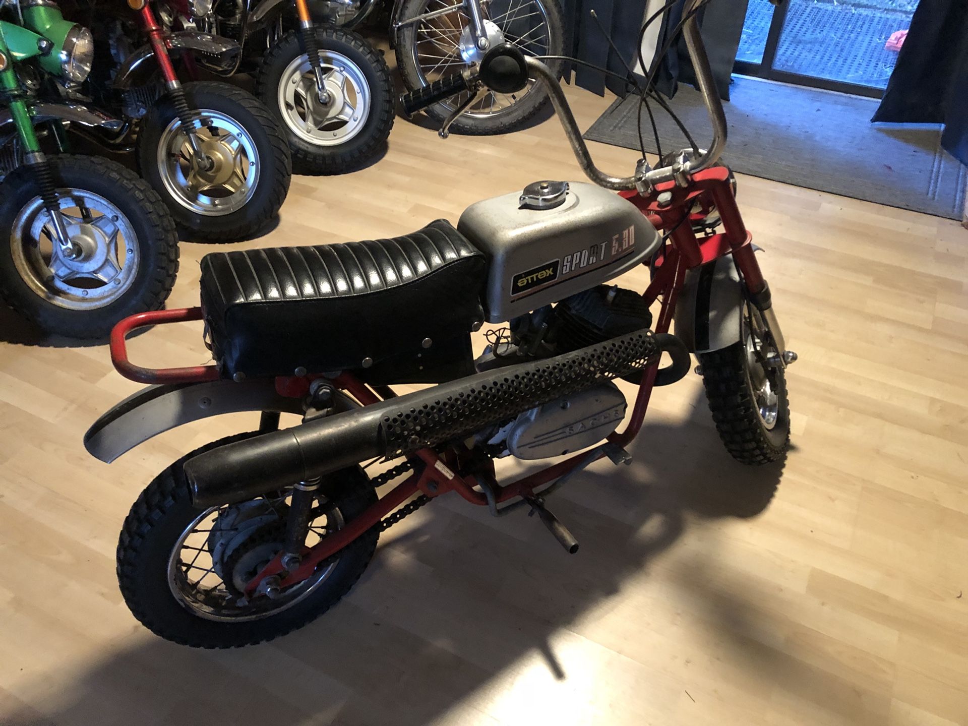 1972 Attex 5.3 mini bike 50cc 2 stroke 5 speed! for Sale in Kent, WA ...