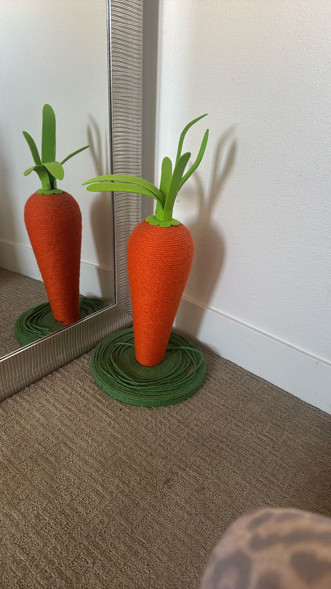 Carrot Cat Scratching Post for Sale in Henderson, NV - OfferUp