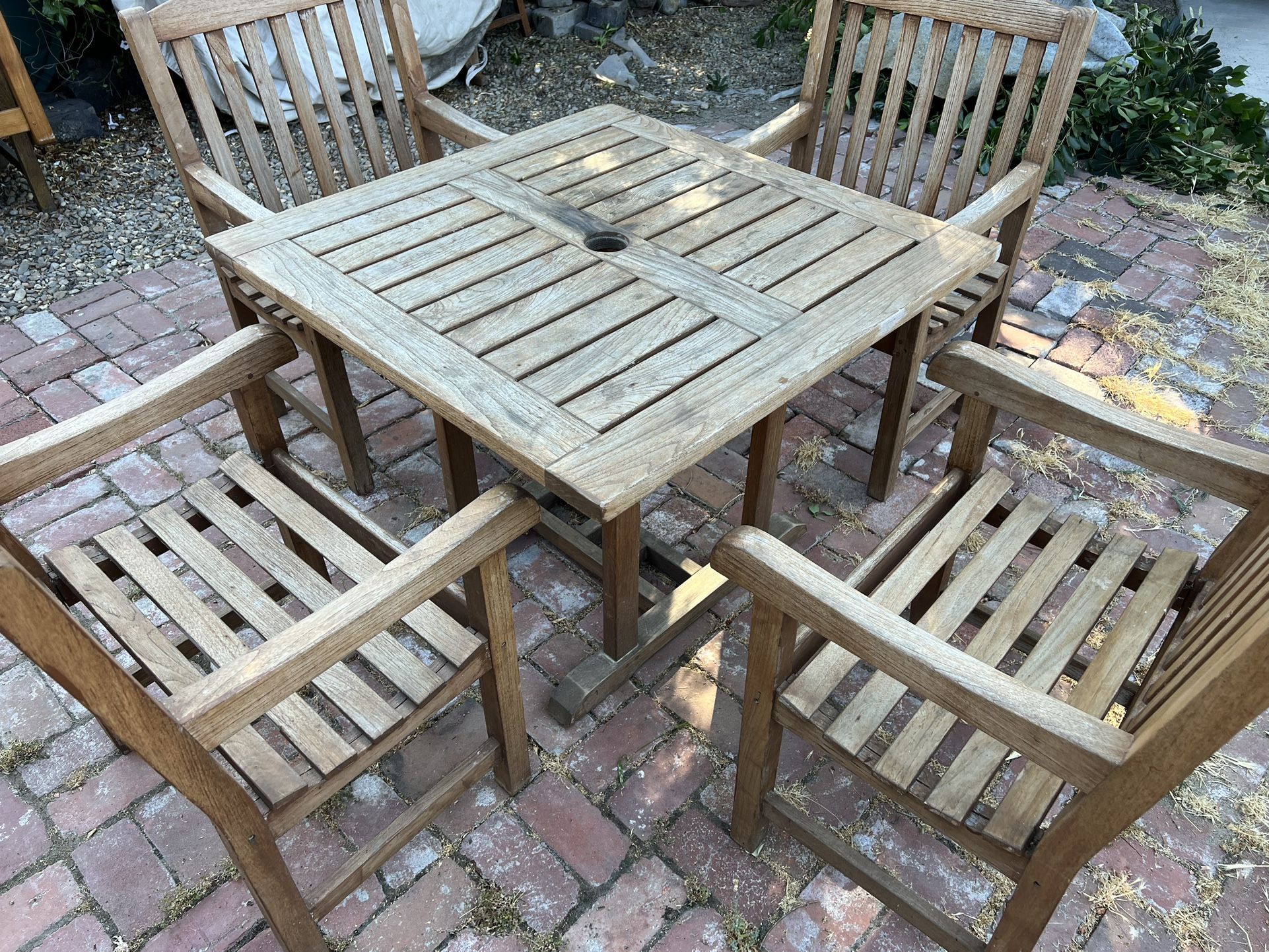 Used smith and hawken teak furniture store