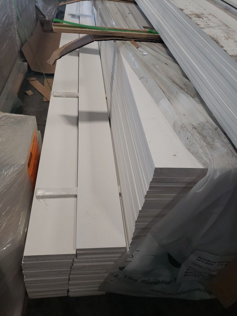 1x6 Pine WOOD Rodapie Madera Canto Recto baseboard Straight Edge South ...