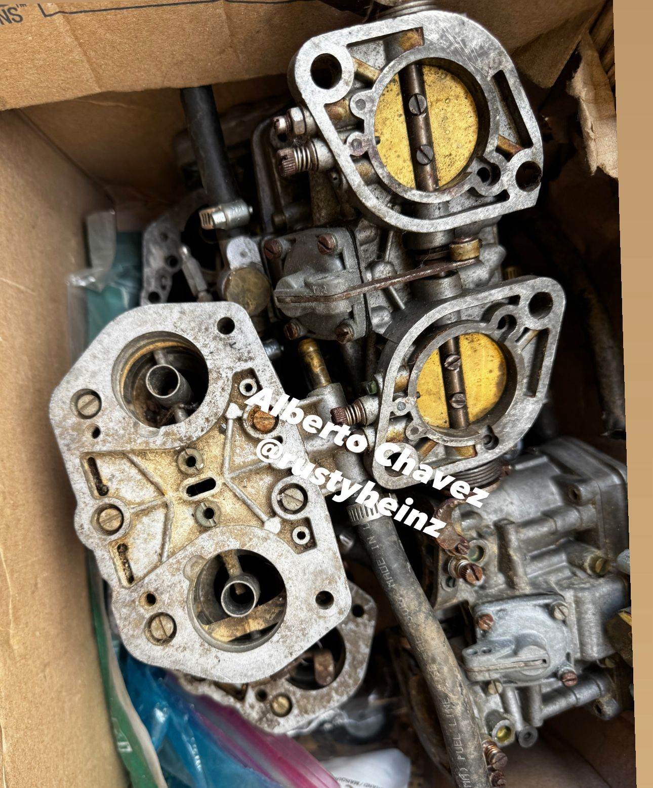 6 Weber VW Side Draft Carburetors brevettatto 40 for Sale in Upland, CA ...