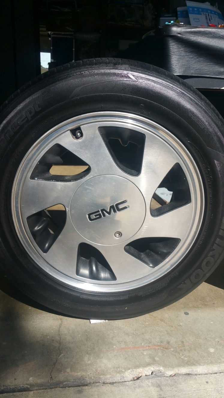 GMC TYPHOON / SYCLONE WHEELS S10 CHEVY GMC SONOMA BLAZER GM for Sale in ...