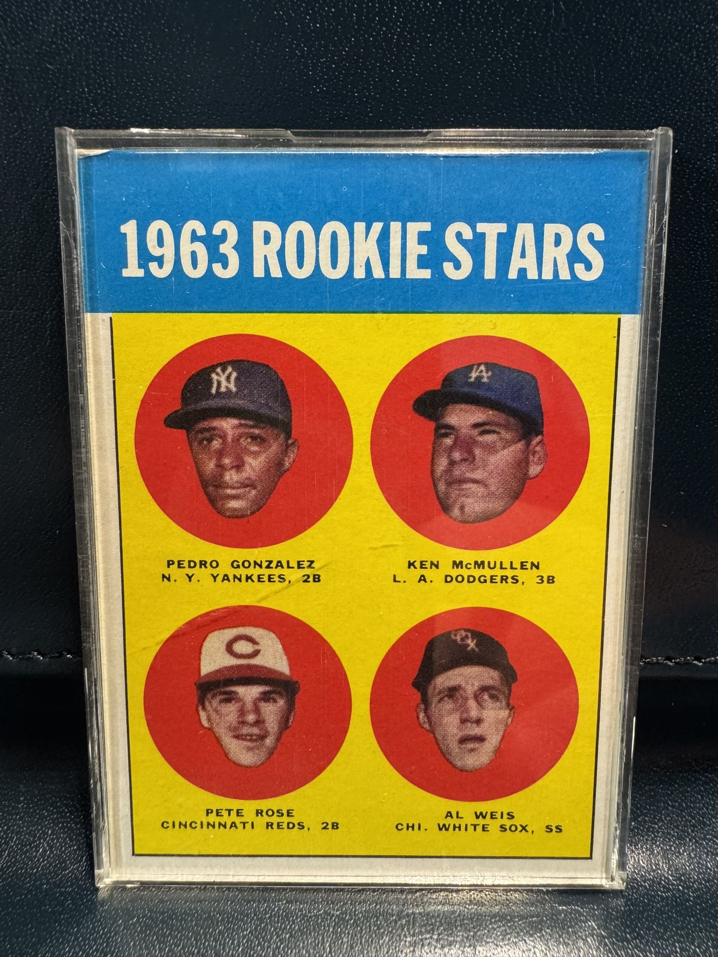 1963 Topps Pete Rose 537 "REPRINT" Rookie Card for Sale in Bell Gardens ...