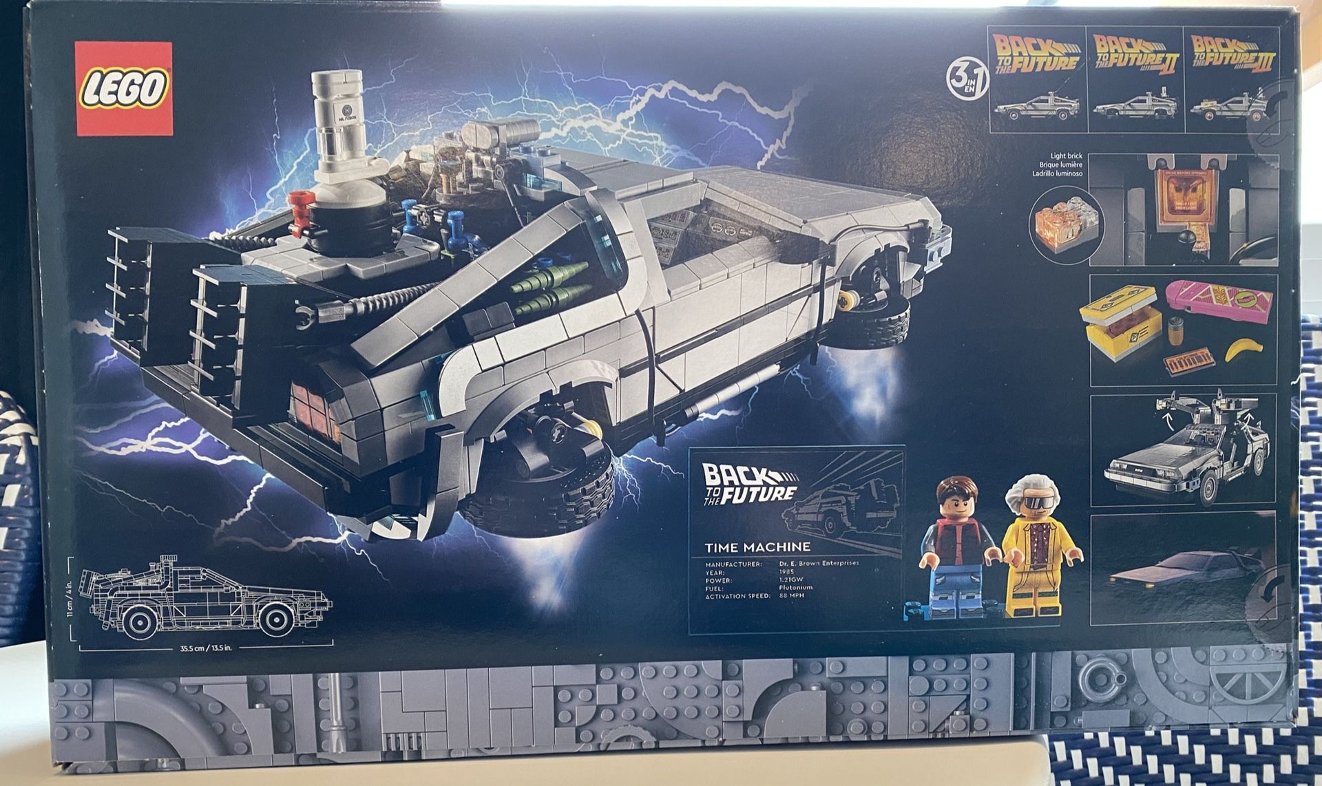 Back to the Future Time Machine Lego Set Brand New for Sale in Lynnwood ...