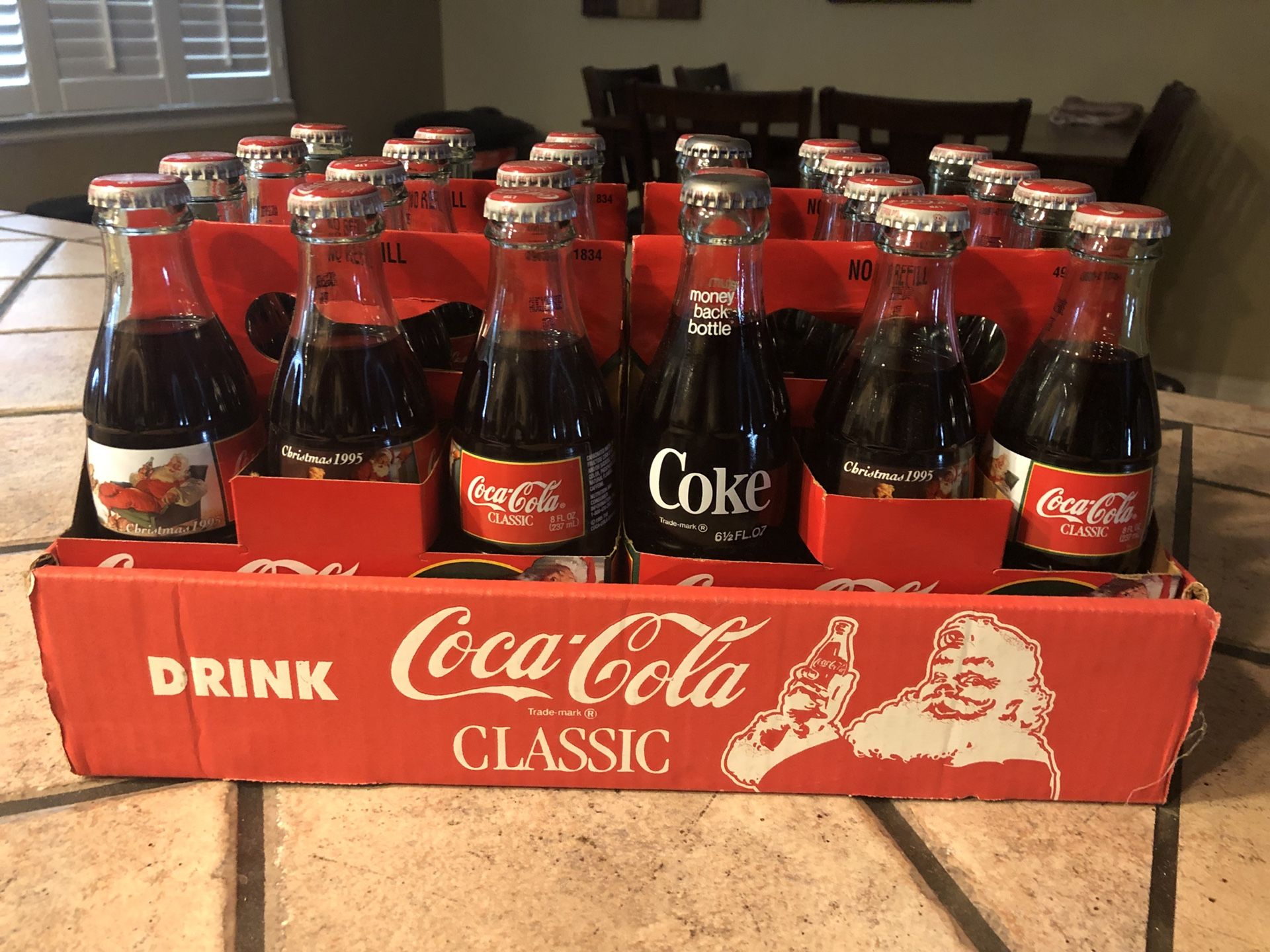 Coca Cola Classic Glass Bottle